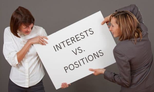 Interests vs. Positions: Guidelines for “Getting to Yes” and Avoiding ...