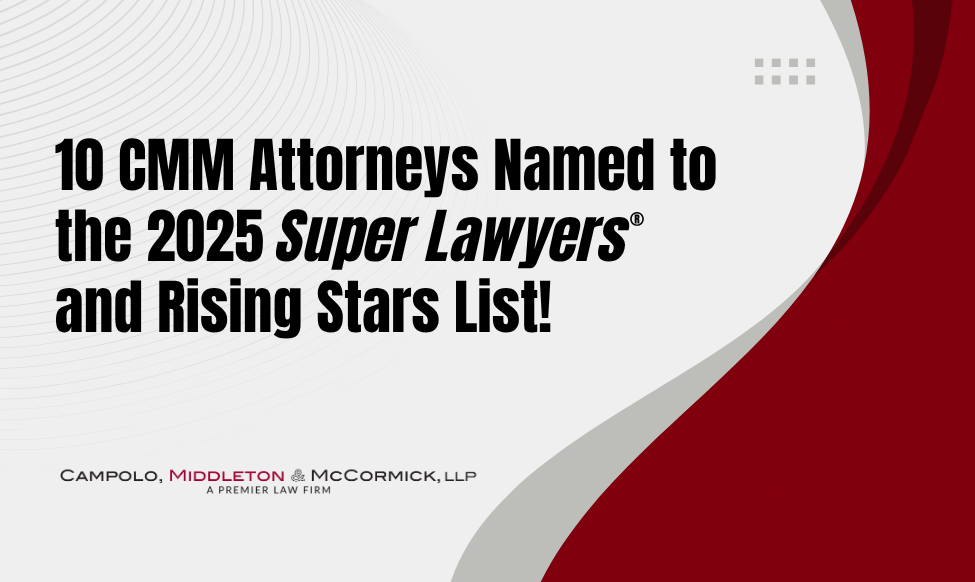 10 CMM Attorneys Named to the 2025 Super Lawyers® and Rising Stars List ...